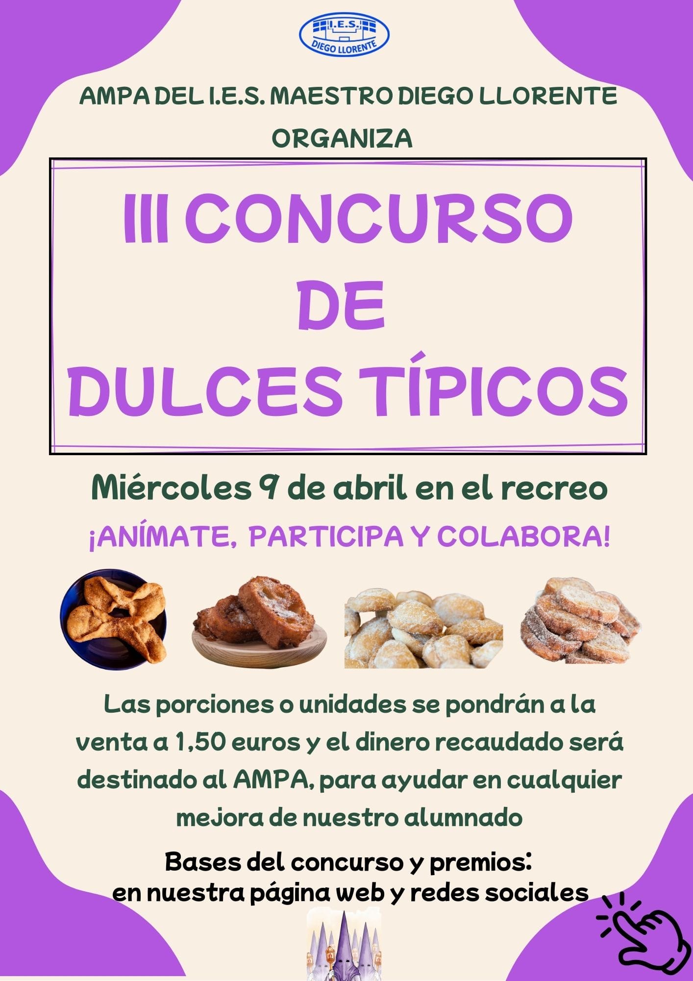 III Concurso de dulces típicos – IES Diego Llorente